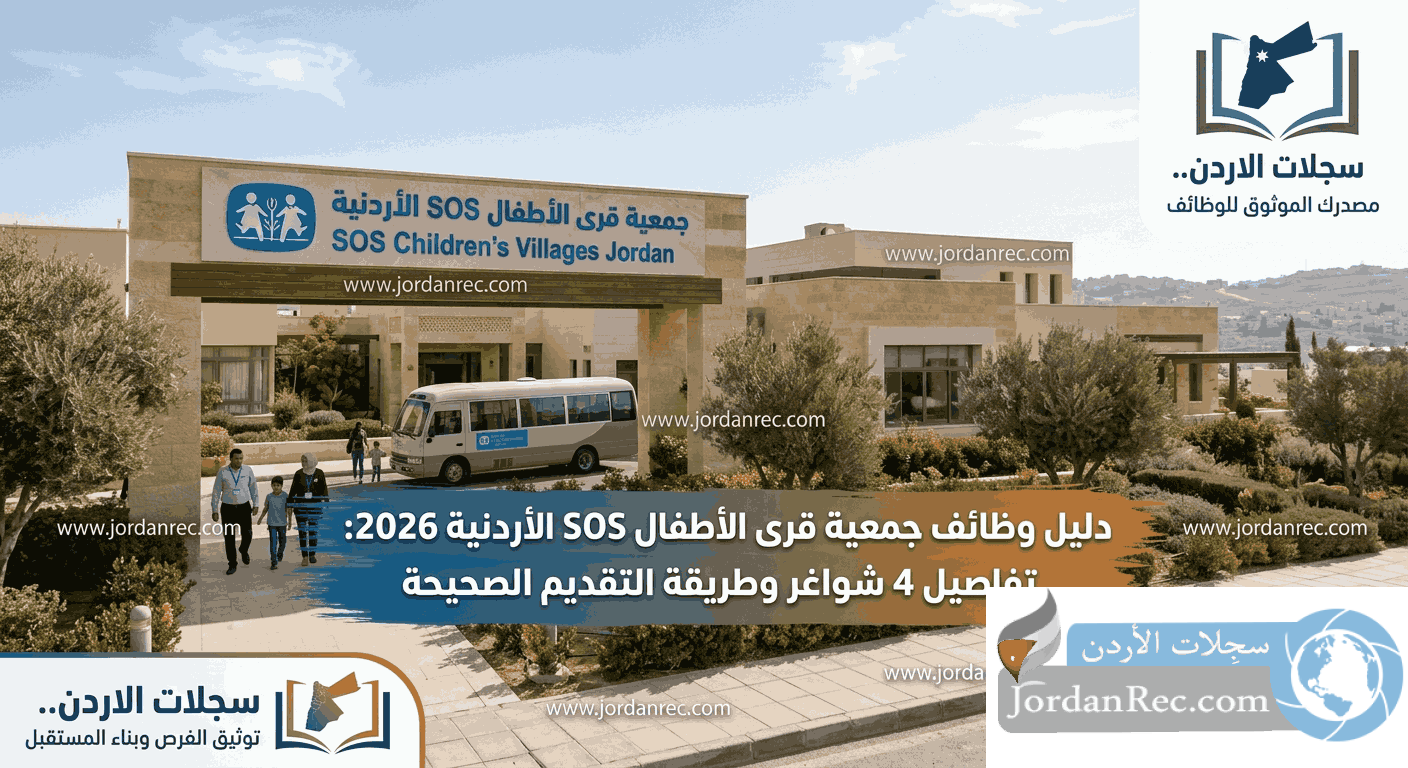 قرى الأطفال SOS الأردنية 2026 تعلن عن 4 شواغر وظيفية برواتب مميزة ...